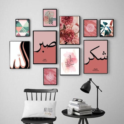 Set of 10 frames – Frames4home