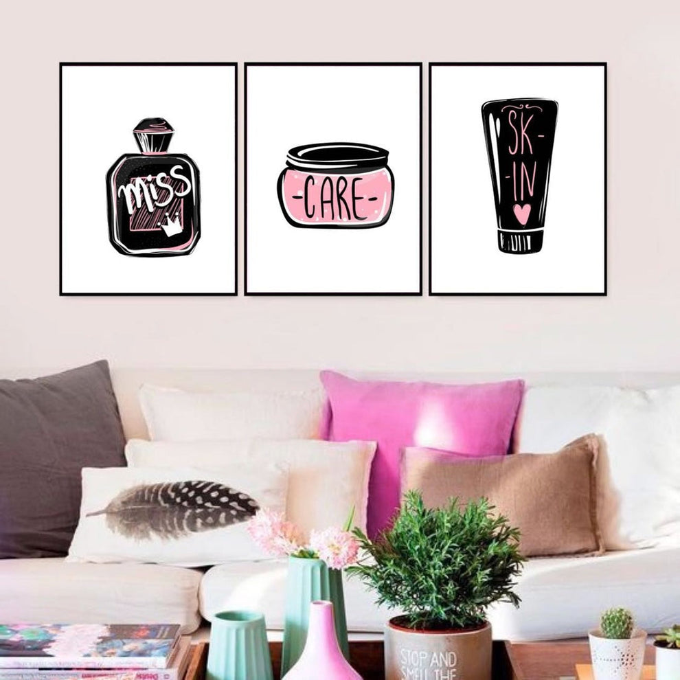 Skin Care | Modern Abstract – Frames4home